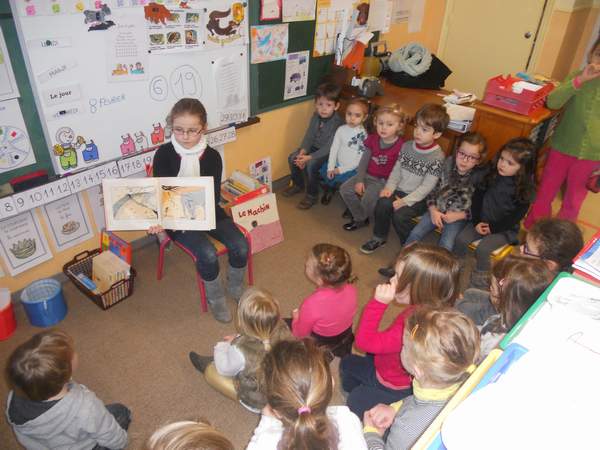 Lectures en petite section | Ecole Sainte Marie Pie X